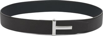 Tom Ford Ceinture r&eacute;versible en cuir T Icon Tom Ford
