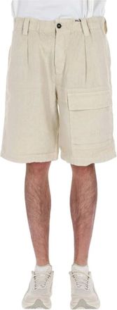 C.P. Company C.p. Company, Homme, Shorts, Beige, Taille: M Bermuda Cargo Shorts