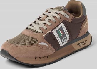 Aeronautica Sneaker mit seitlichem Logo-Patch Modell Roma