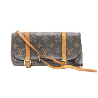 Louis Vuitton Pre-owned Pochette Marel - Femme - Pre-owned - Brun - Taille: ONE Size