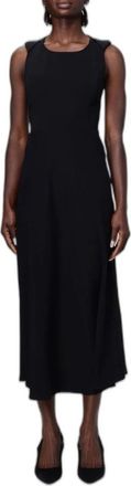 A|X Armani Exchange Cr&ecirc;pe Midikleid - - Dresses - Damen - Schwarzk - XS