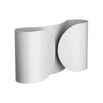 FLOS Foglio Wandleuchte mit Direktem/Indirektem/Diffusem Licht, Lampe mit Design von Tobia Scarpa, Lampe f&uuml;r den Innenbereich aus Pulverbeschichtetem Stahl