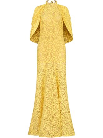 Silvia Tcherassi robe longue Salvina - Jaune