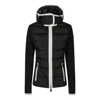 Moncler Stilvolle Strickjacke Pullover - - Jackets - Damen - Schwarzk - XS