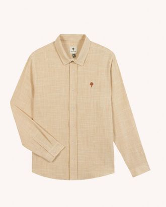 Faguo Chemise cr&egrave;me et jaune - IRATY