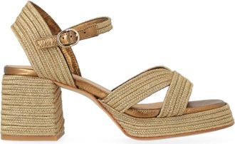 Castaner Femme, Chaussures, Jaune, Taille: 37 EU Vallita Sandal