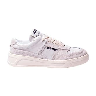 Msgm Fantastische gr&uuml;ne Low Sneakers - - Shoes - Damen - Wei&szlig; - 40 EU