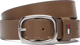 Tommy Jeans G&uuml;rtel Tommy Jeans Tjw Oval 3.0 AW0AW15836 Braun