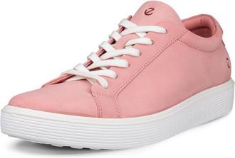 Ecco Soft 60 Premium-Sneaker f&uuml;r Damen, Old Rose, 8-8.5