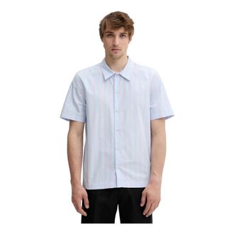 Won Hundred Kurzarmhemden - - Shirts - Herren - Blau - XL