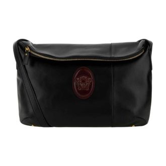 Versace Homme, Sacs, Noir, Taille: ONE Size Sac bandouli&egrave;re