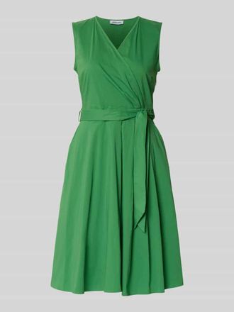 More & More Kleid mit V-Ausschnitt in Wickel-Optik