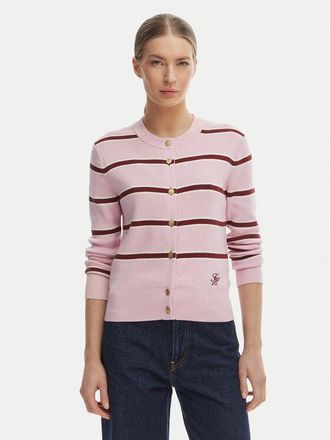 Tommy Hilfiger Strickjacke WW0WW49617 Rosa Regular Fit