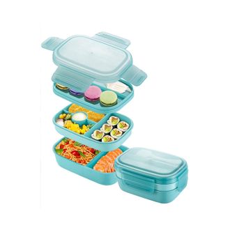 Generic Bento-Box, Bento-Box für Erwachsene, Bento-Lunchbox, Bento-Boxen, Lunchbox für Frauen mit Behältern, Bento-Lunchbox für Erwachsene, stapelbarer Lunchb
