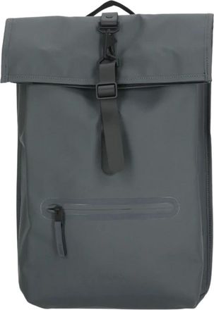 Rains Rolltop Rucksack - unisex - Sacs - Gris - Taille: ONE Size