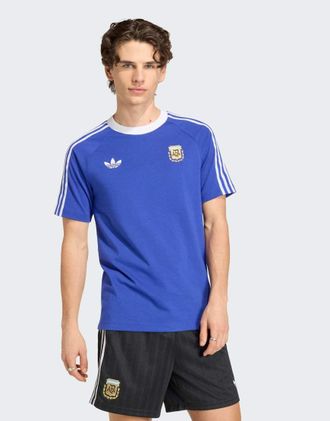 adidas adidas Performance - Argentina Originals - T-Shirt in leuchtendem Blau