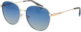 Polaroid unisex, Accessoires, Jaune, Taille: ONE Size Metal Frame Aviator Lunettes de soleil