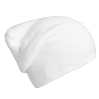 DonDon M&uuml;tze Herren M&uuml;tze Damen Winterm&uuml;tze Slouch Beanie - Wei&szlig;