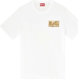Diesel Homme, Tops, Blanc, Taille: XL Diesel Chemises White