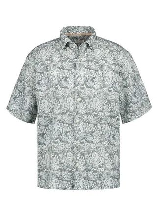 Fil Noir Herren Hemden gr&uuml;n gebl&uuml;mt