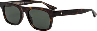 Montblanc Montblanc, Homme, Accessoires, Brun, Taille: 53 MM Lunettes de soleil