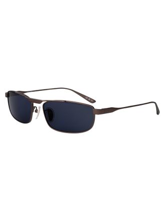 Balenciaga Unisex Sunglasses Metal Frame Grey-Grey-Blue Grey/grey/blue