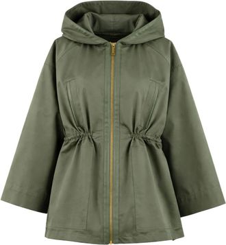 Twinset Femme, Vestes, Vert, Taille: 38 FR Caban Milano