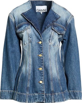 Ganni JACKEN & M&Auml;NTEL - Jeansjacken/M&auml;ntel auf YOOX.COM