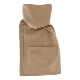 Alberta Ferretti Femme, Accessoires, Beige, Taille: ONE Size Double Cloth Scarf