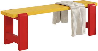 Generic Garderobenbank Farbenfrohe Bänke aus Massivholz Robuste Schuhbank mit Stauraum Schuhablage Tragkraft Bis zu 220 Kg für Eingangsbereich, Schlafzimmer(Y