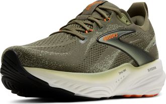 Brooks Herren Glycerin GTS 22 Supportive Running Shoe, Dusty Olive/Tea/Orange, 48.5 EU