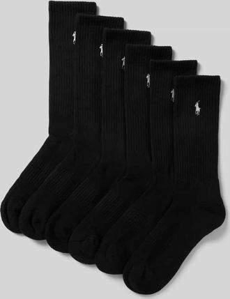 Ralph Lauren Socken mit Label-Stitching im 6er-Pack