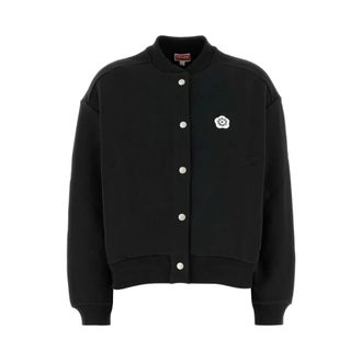 Kenzo Damen, Jacken, Schwarzk, SGröße