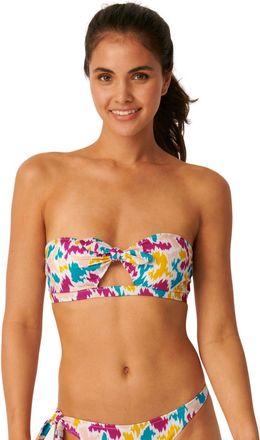 sloggi shore Damen Fancy Guppy Bandeau Bikini Oberteil, Multi-Colour, XL