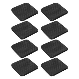 UPKOCH 8 St&uuml;ck rutschfeste Laufbandmatten 8 St&uuml;ck 10X10cm Doppelseitige Antivibrationsmatten aus Silikon Sto&szlig;d&auml;mpfende Schutzmatten f&uuml;r Heimtrainer Crosstrai