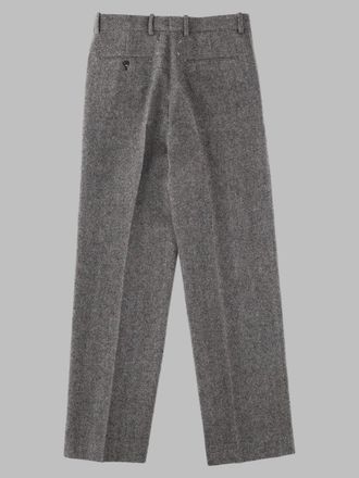 Maison Margiela Herringbone Wool Trousers - Gray