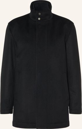 HUGO BOSS Wollmantel Coxtan schwarz
