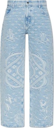 Casablanca Muster Jeans - - Jeans - Herren - Blau - W34
