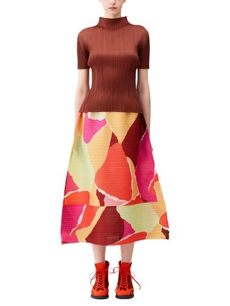 Issey Miyake Pleats Please Surprise Skirt - Multicolor