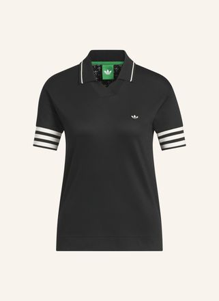 adidas Originals 3-Streifen Poloshirt schwarz