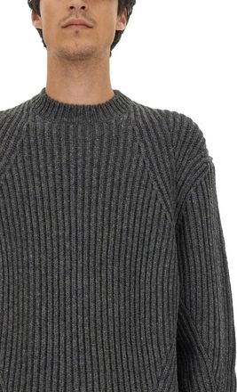 Alexander McQueen Wool Jersey Sweater - Black