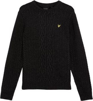 Lyle & Scott United Wool Sweater - Schwarz