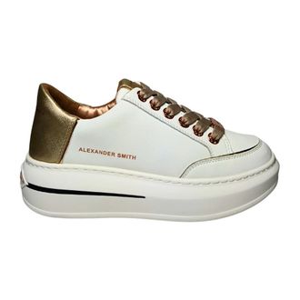 Alexander Smith Femme, Chaussures, Blanc, Taille: 37 EU sneaker Pelle