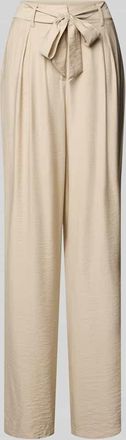 Moss Copenhagen High Waist Hose mit Bindegürtel Modell Nyla Amabella