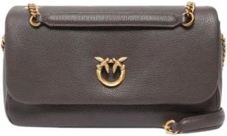 Pinko Pinko - Love Bag Click Soft Horizontal - Femme - Sacs - Brun - Taille: ONE Size