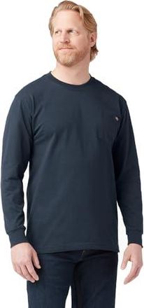 Dickies Big and Tall T-Shirt &agrave; Manches Longues et col Rond pour Homme, Bleu Marine fonc&eacute;, Taille 3XL