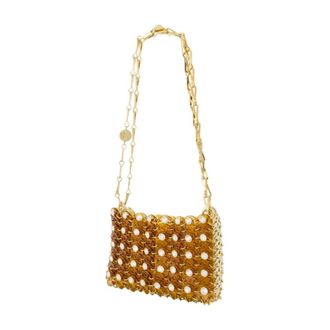 Paco Rabanne Shoulder Bag - Gold