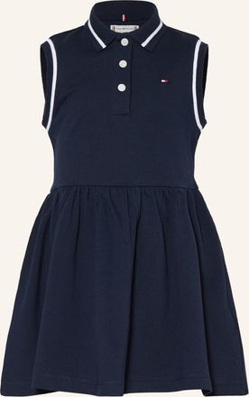Tommy Hilfiger Piqu&eacute;-Polokleid blau