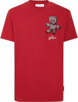 Philipp Plein T-Shirt Rundhalsausschnitt Ss Teddy