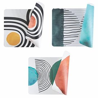 Villa D'Este Home Tivoli 6er Set Double Face Tischset 45x30 cm Venedig Lido